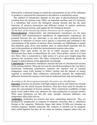 Biosensors for environment application by danish amin111 | PDF