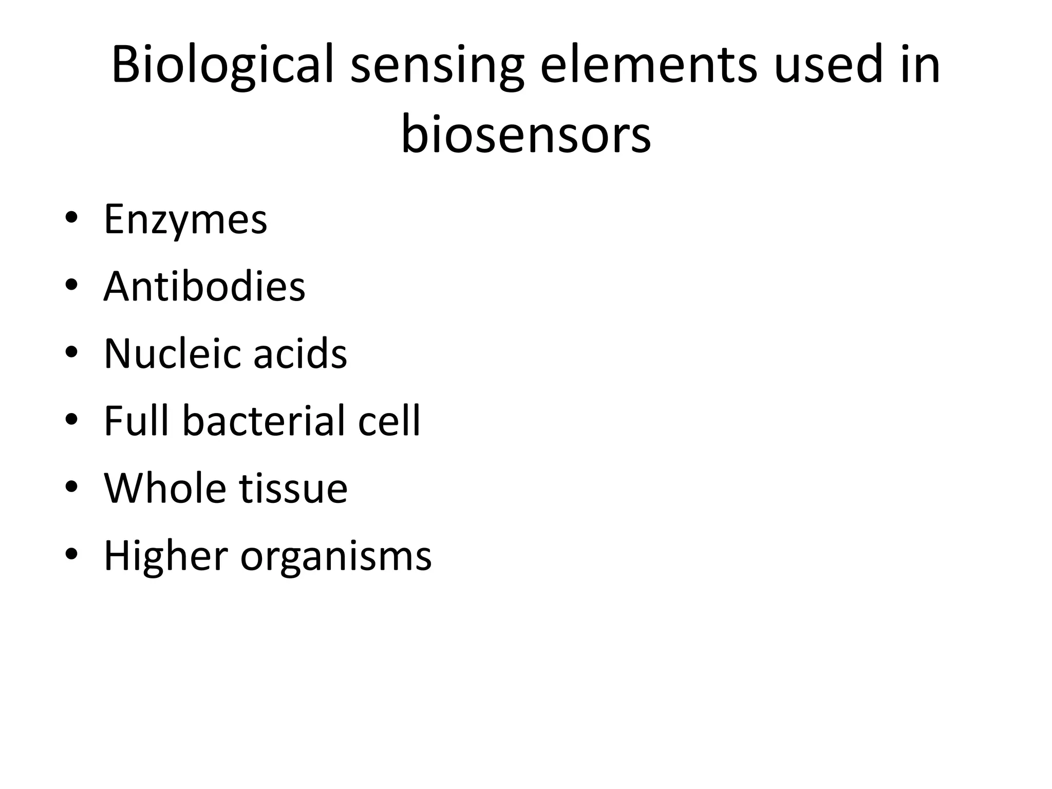 Biosensors for food quality assessment | PPTX