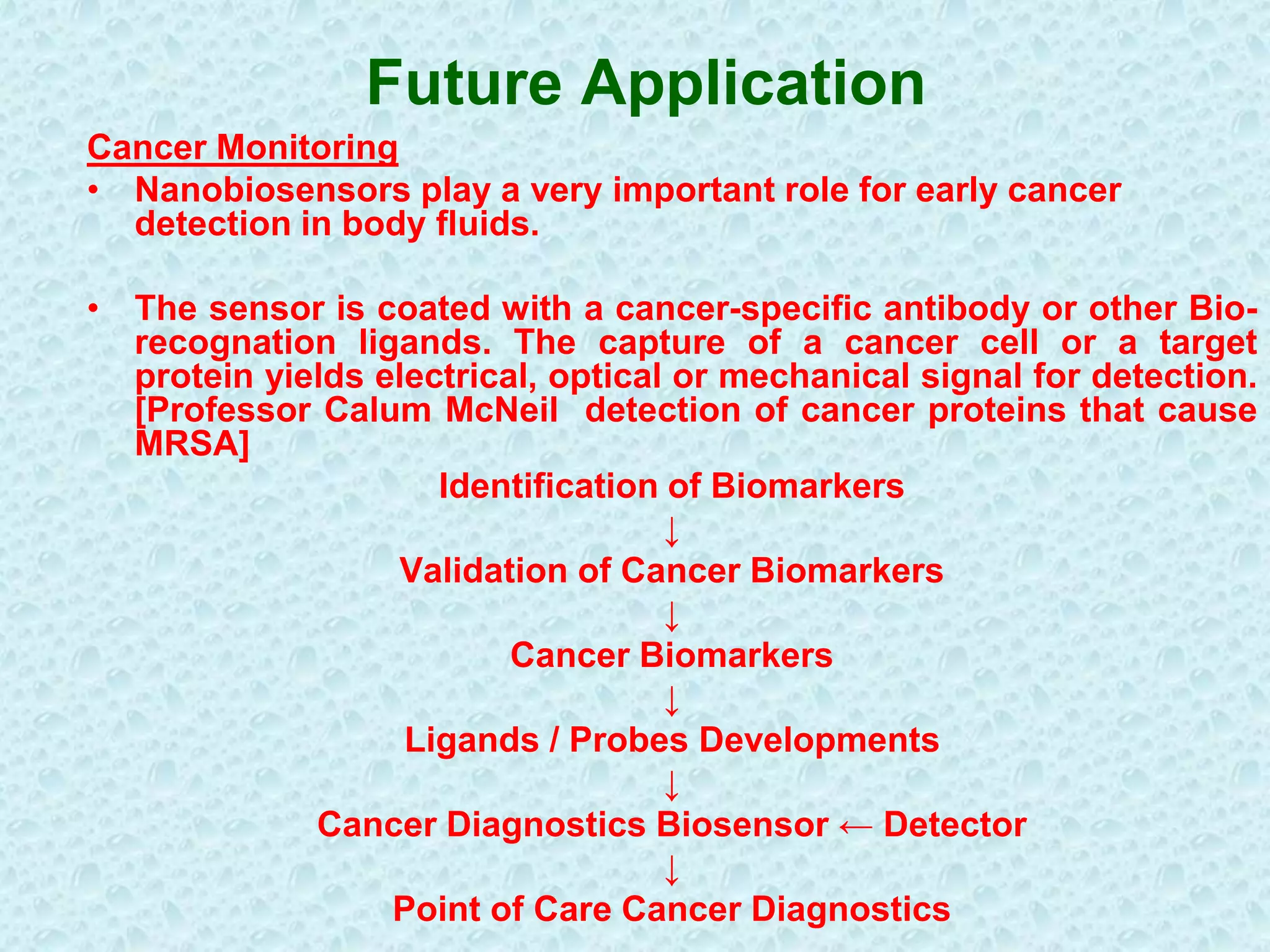 Biosensors and its applications | PPT