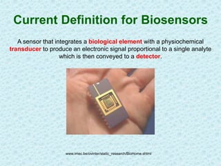 Biosensors and its applications | PPT