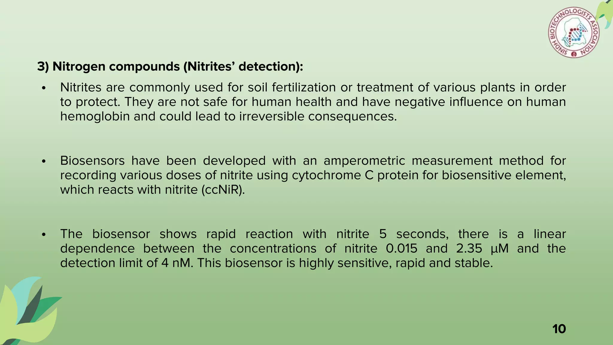 Biosensors in Environmental Monitoring | PPTX