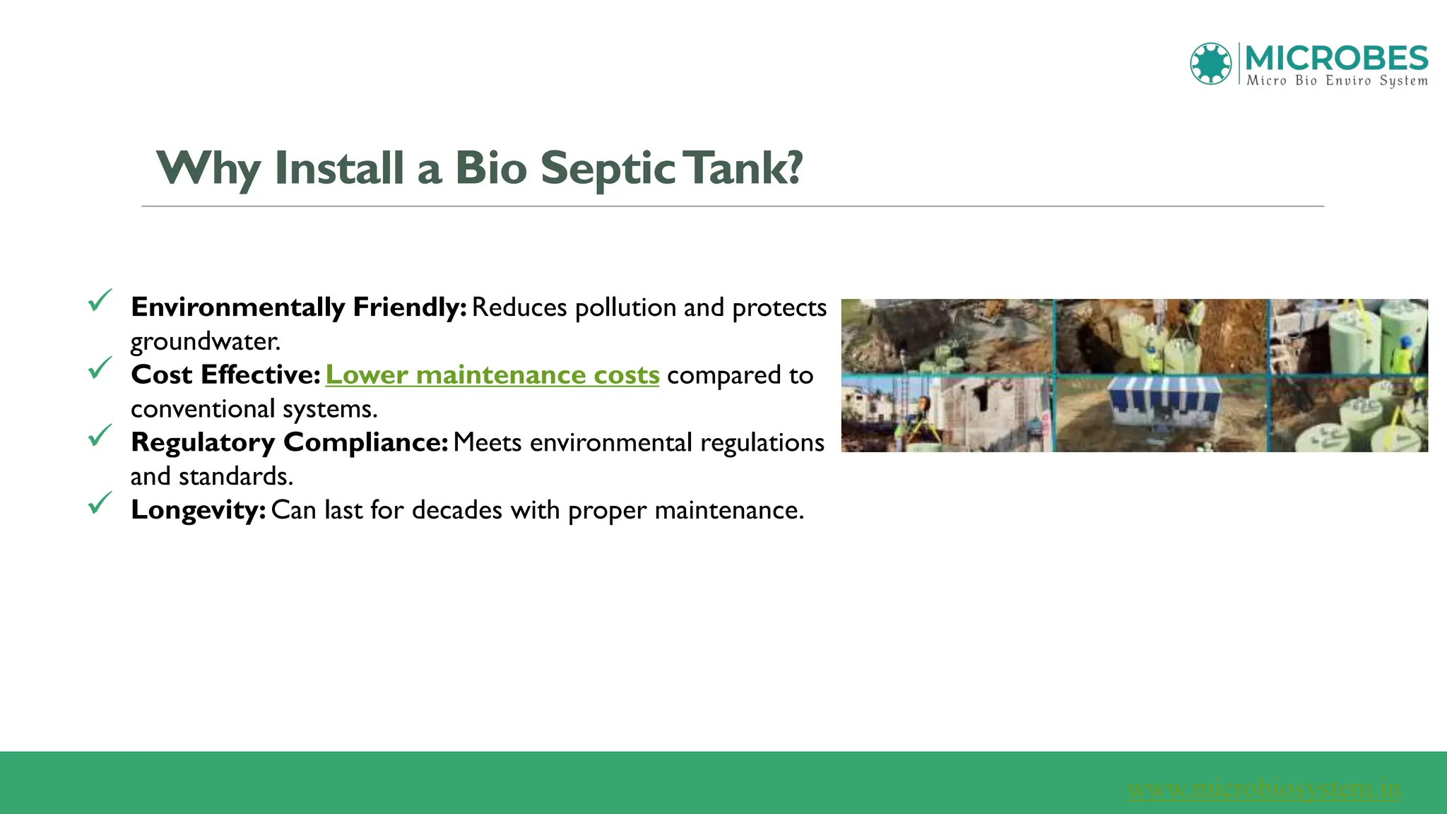 Bio Septic Tank in Chennai - Innovative Solutions by Micro Bio Enviro ...