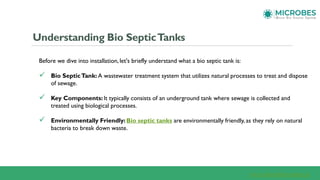 Bio Septic Tank in Chennai - Innovative Solutions by Micro Bio Enviro ...