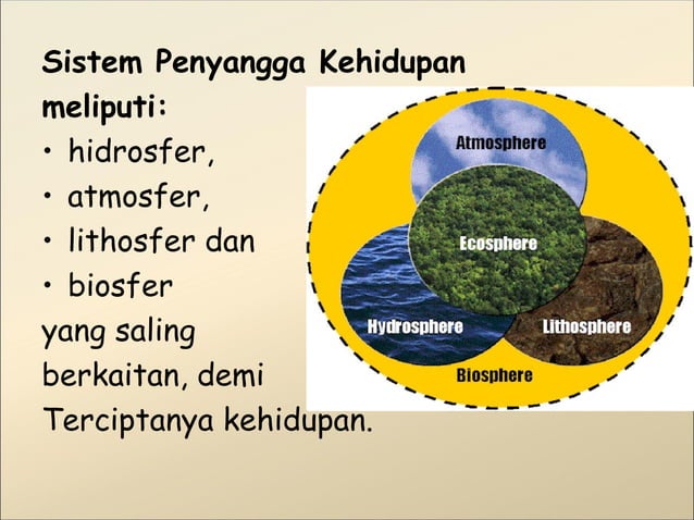Biosfer adalah lapisan di permukaan bumi yang mencakup daratan, udara, dan air, serta menjadi ...