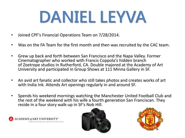 Bio's for nexus (1) | PPT