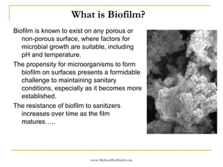 BioShield 75 And Biofilm Prevention Mwbs | PPT