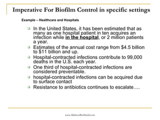 BioShield 75 And Biofilm Prevention Mwbs | PPT