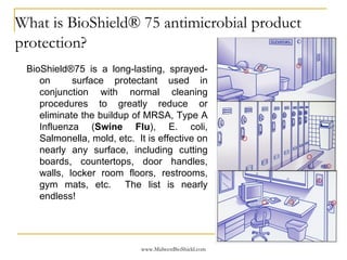 BioShield 75 And Biofilm Prevention Mwbs | PPT