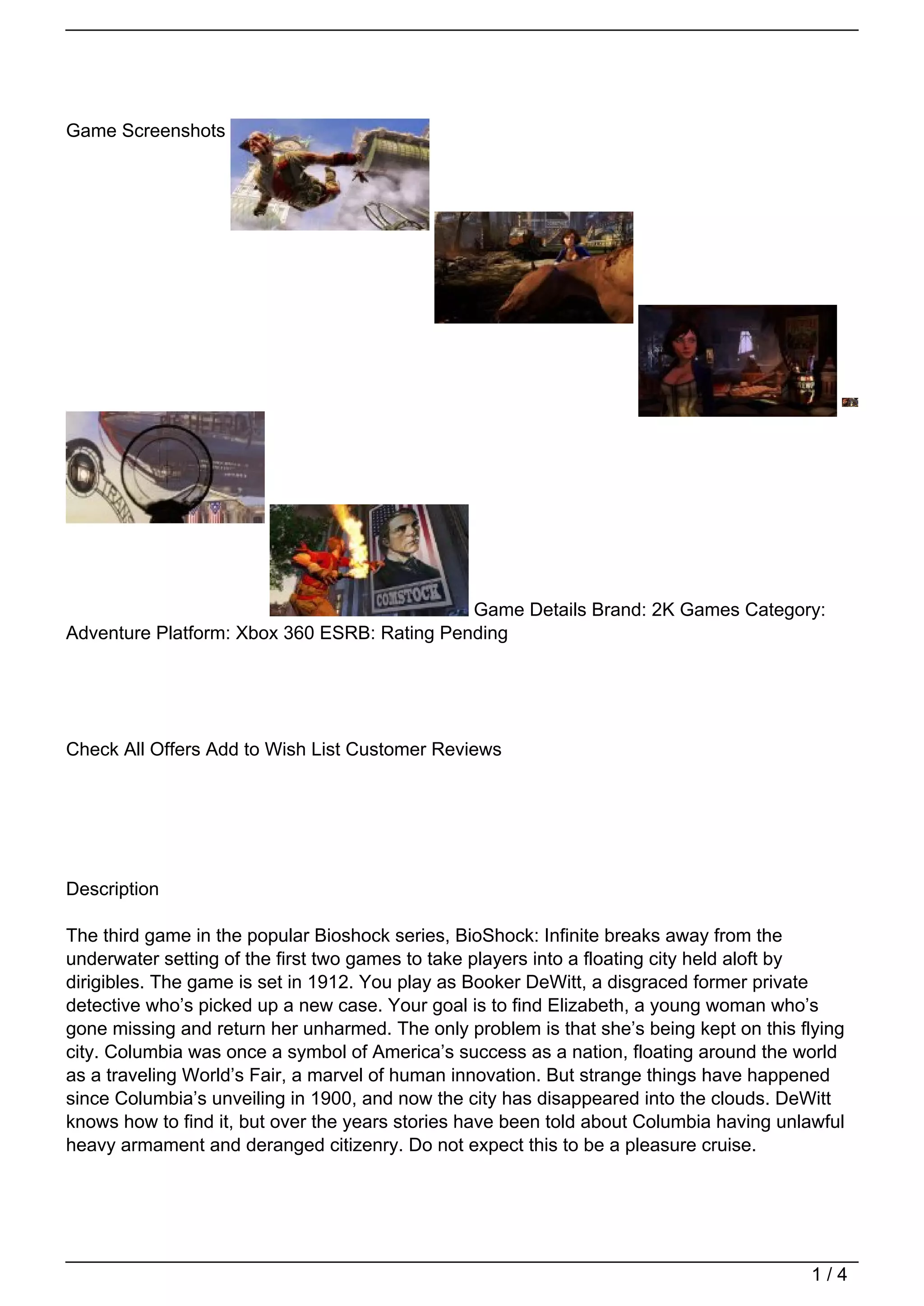 BioShock Infinite | PDF