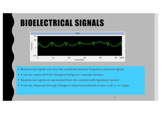 Bio signal characteristics and recording modes | PDF