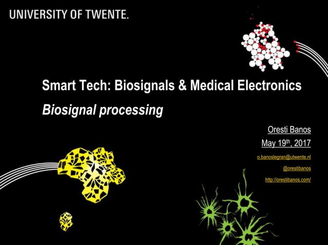Biosignal Processing | PPTX | Consumer Electronics | Technology & Computing