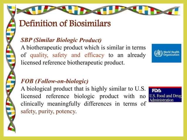 Biosimilars | PPTX