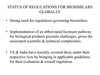 Biosimilars | PPTX