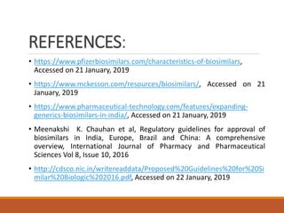 Biosimilars | PPTX