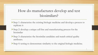 Biosimilars | PPTX