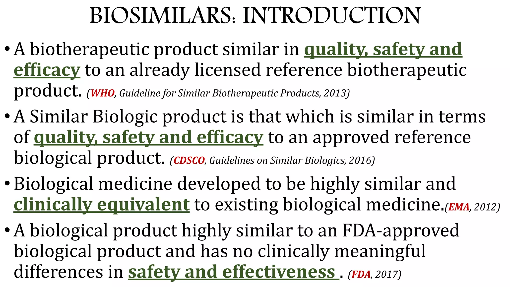 Biosimilars | PPT