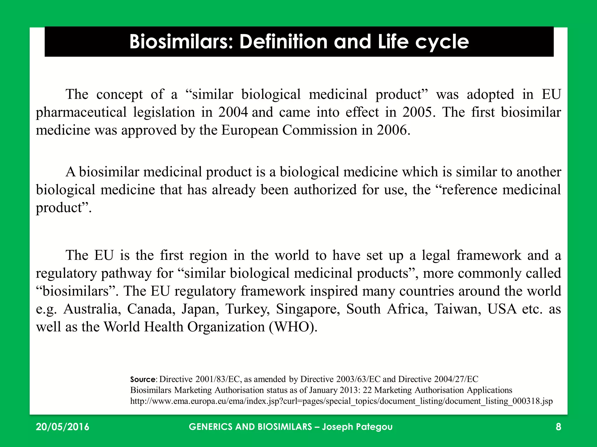 Biosimilars and Generics: A Comparison | PDF
