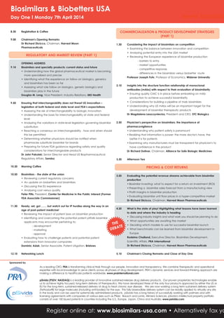 Biosimilars & biobetters usa | PDF