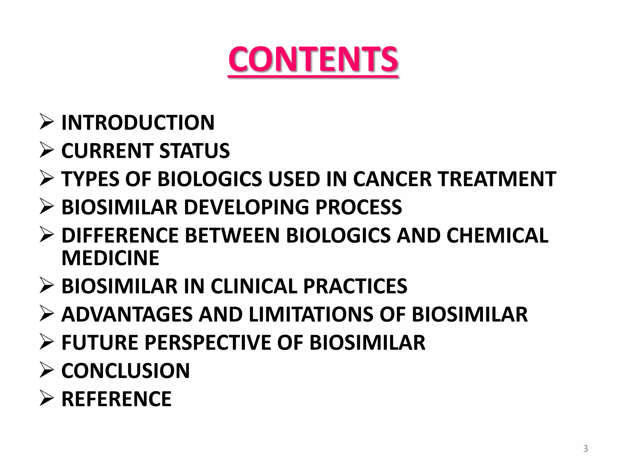 Biosimilars ppt presentation | PPTX