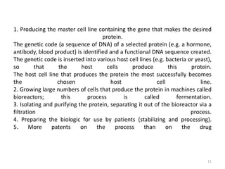 Biosimilars ppt presentation | PPTX