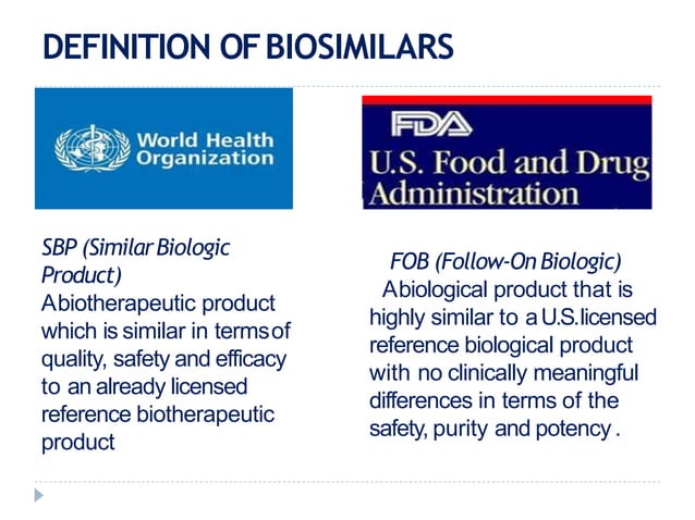 Biosimilars | PPTX
