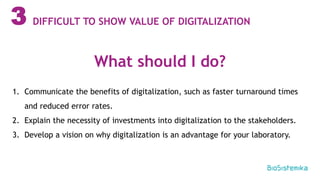 6 Things to Consider when Digitalizing a Laboratory | PDF