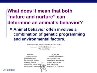 animals behavior | PPT
