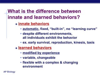 animals behavior | PPT