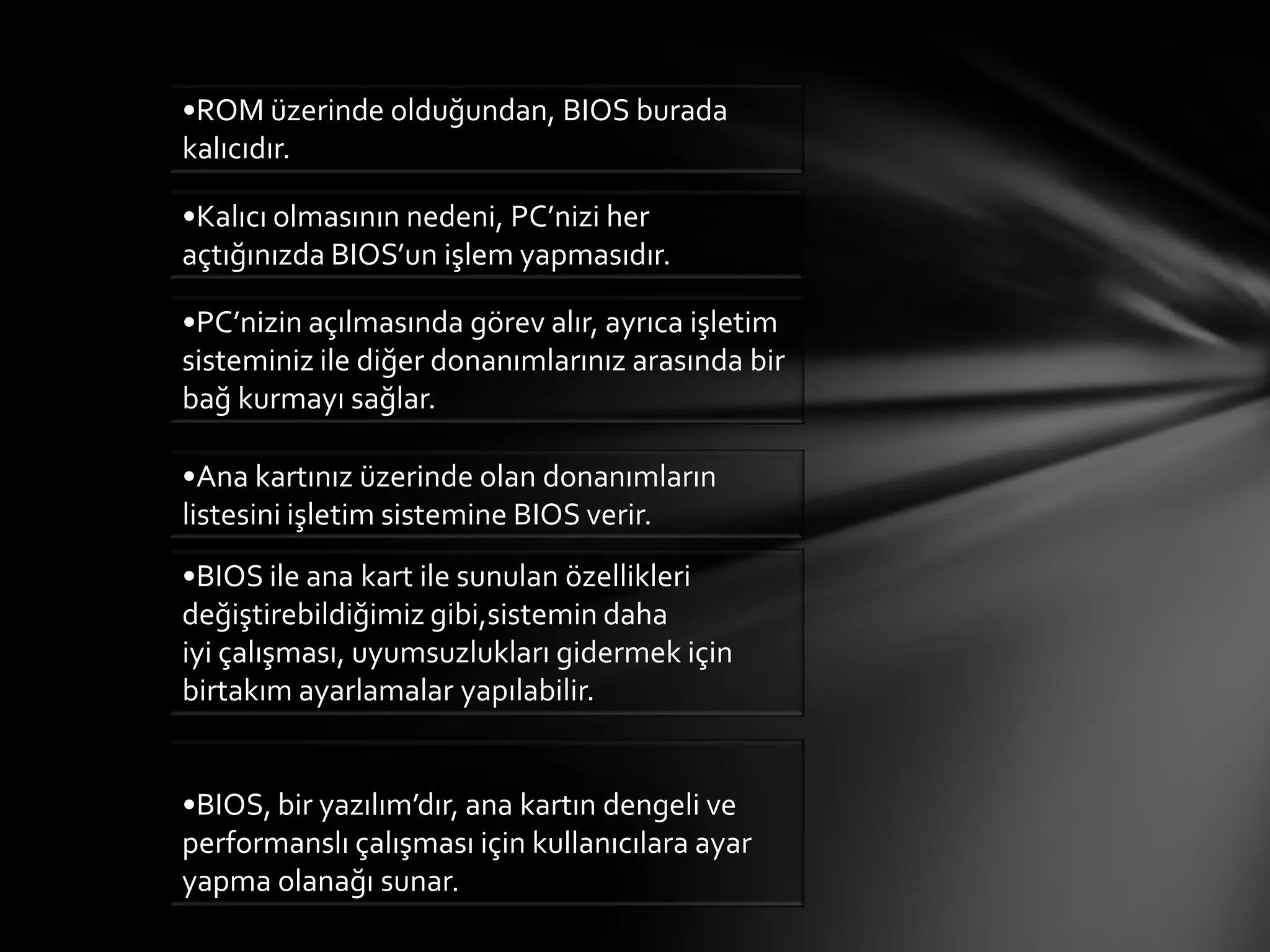 Bios nedir ? | PPTX