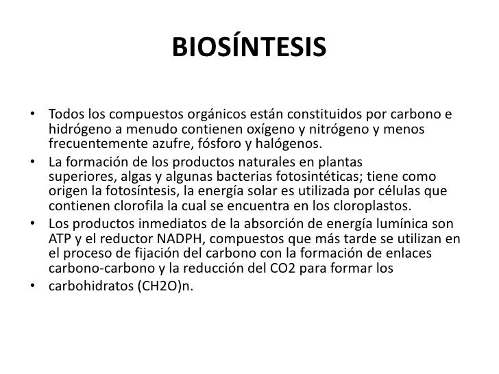 Biosíntesis