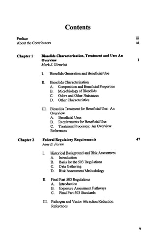 Biosolids treatment and management | PDF