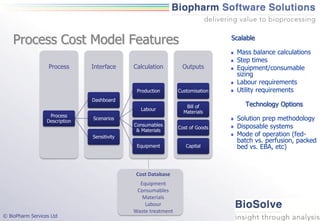 Bio Solve Process Cost Model Workshop | PDF