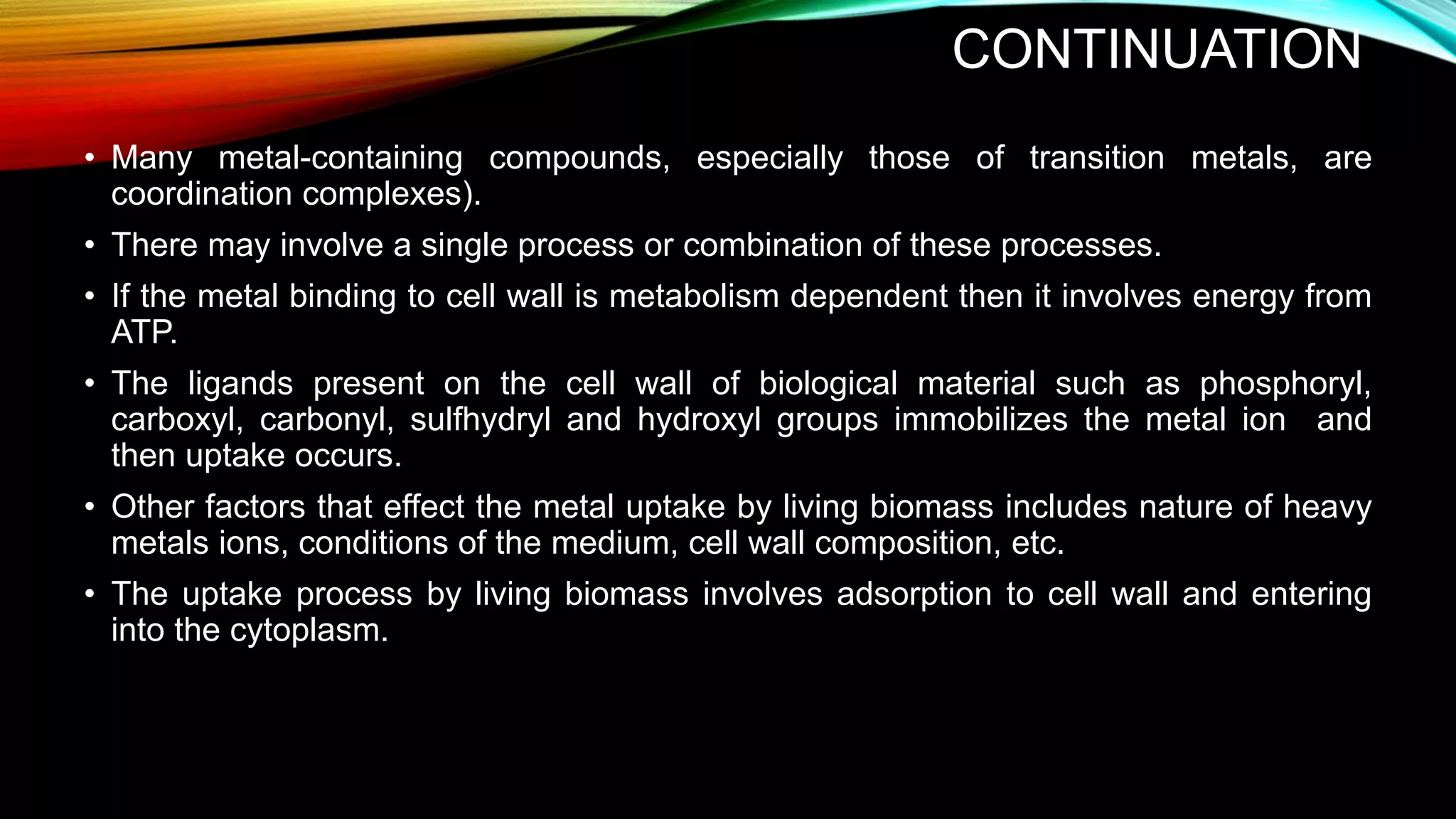 Biosorption | PPT