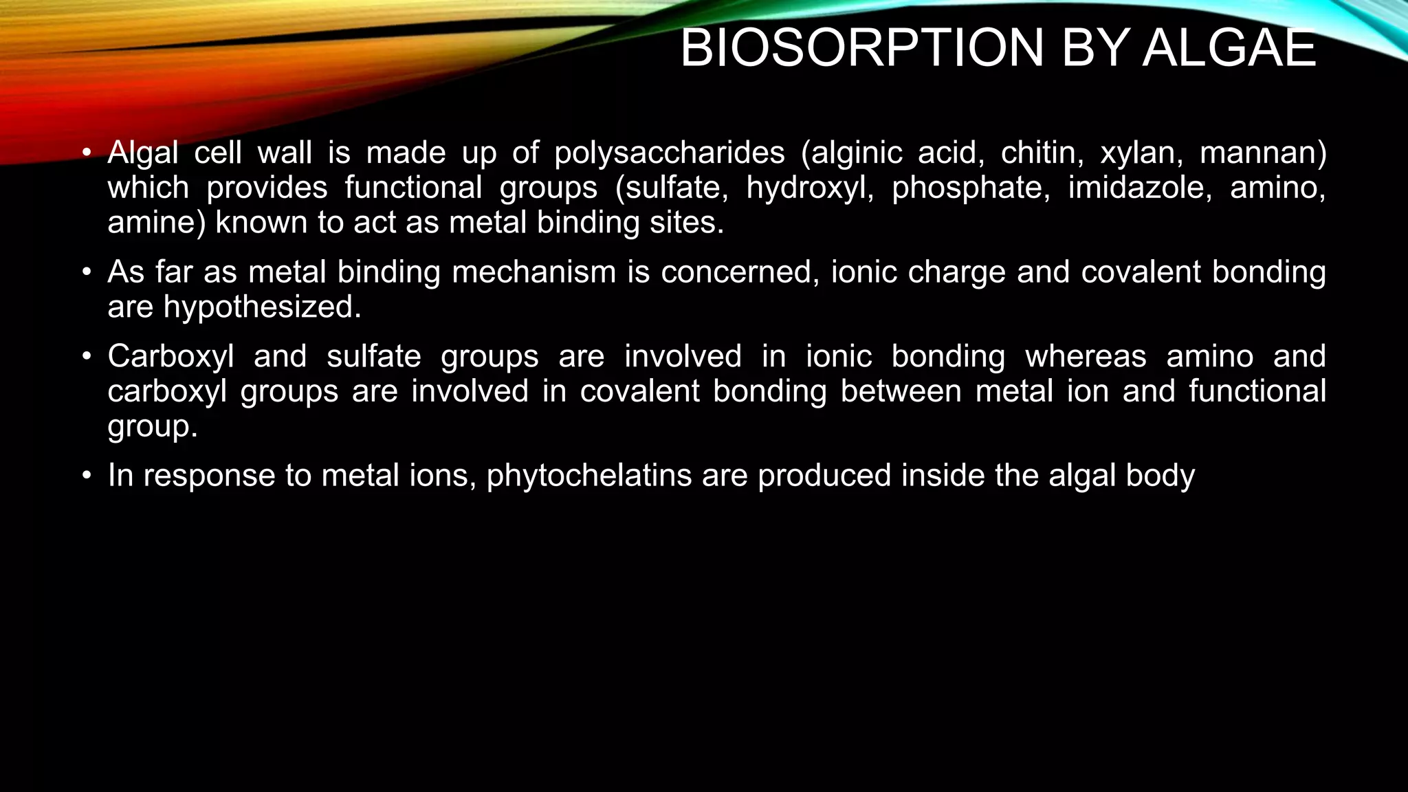 Biosorption | PPT