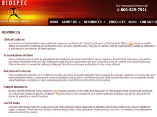 Biospec nutritionals | PPTX | Nutrition | Healthy Living