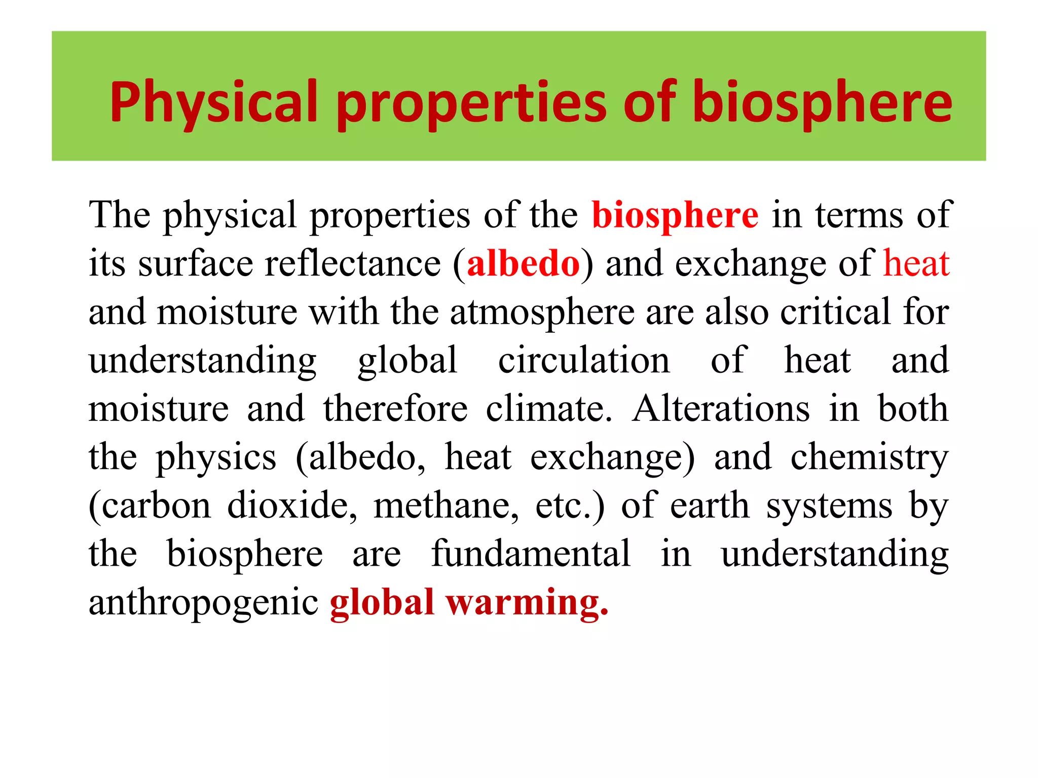 Biosphere | PPT