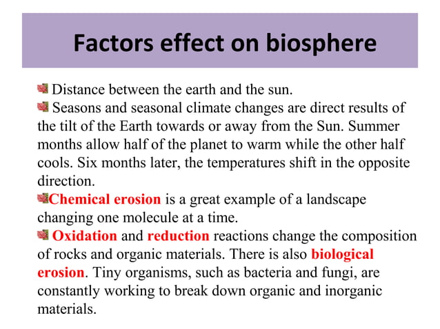Biosphere | PPT