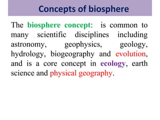 Biosphere | PPT