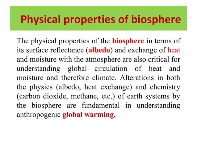 Biosphere | PPT