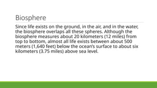 The Origin of Biosphere in Universe 1816 | PPTX | Agriculture | Industries