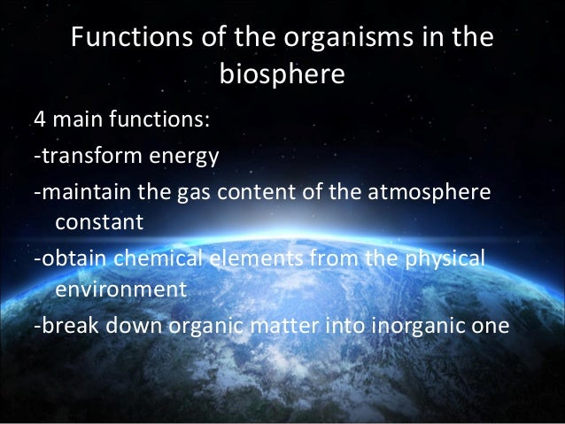 Biosphere origin ,structure & development