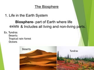 Biosphere ppt | PPT