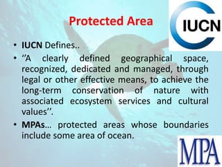 Biosphere Reserve & Marine Protected Areas in India... | PPTX