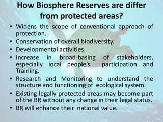 Biosphere Reserve & Marine Protected Areas in India... | PPTX