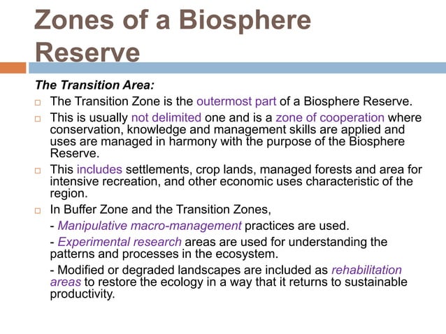 Biosphere Reserves | PPTX | Geography | Science