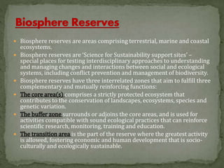 Biosphere reserves in india | PPTX