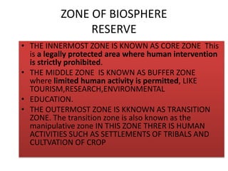 Biospher Reserve activity not all human are responcible for this ...