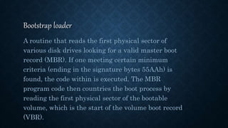 BIOS PRESENTATION | PPTX