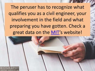 Bios Professional How to Write a Perfect Biography for Different ...