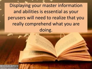 Bios Professional How to Write a Perfect Biography for Different ...